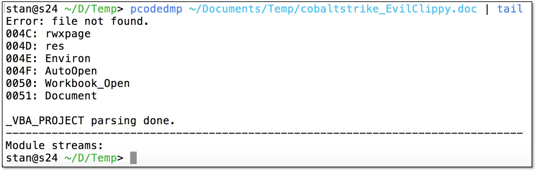 Evil Clippy: MS Office maldoc assistant | Outflank